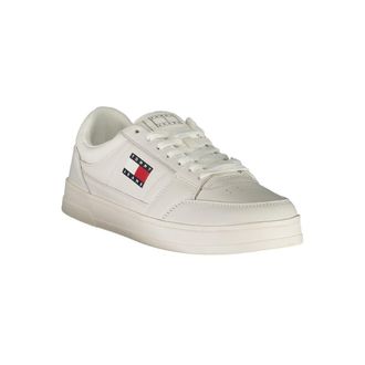 Tommy Hilfiger Leather Low-Top Sneaker - White