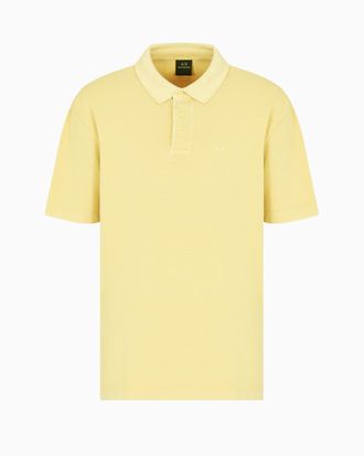 A|X Armani Exchange Mens Urban Heights, Embroidered Logo,Regular Fit,Yellow,M