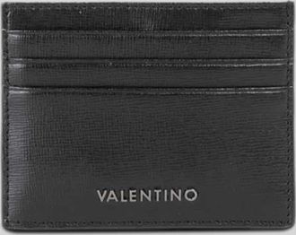 Valentino Handbags Kartenetui aus Rindsnappa mit Kartenf&auml;chern