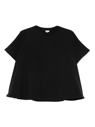 Loewe t-shirt &agrave; logo brod&eacute; - Noir