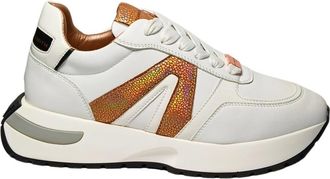 Alexander Smith Femme, Chaussures, Blanc, Taille: 37 EU Pelle Baskets