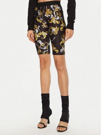 Versace Jeans Couture Bikershorts 78HAC106 Schwarz Slim Fit