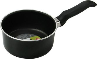 Ballarini Ballarini Firenze Kasserolle 1 Griff, Cortan, Schwarz, Durchmesser 16 cm