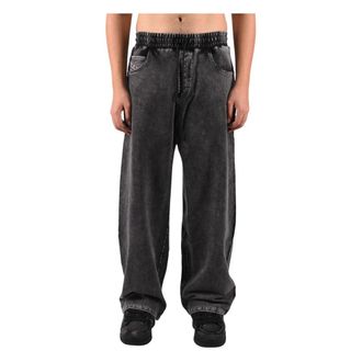 Diesel Sweatpants in Denim-Optik - - Jeans - Herren - Grau - L