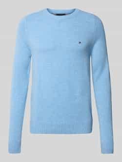Tommy Hilfiger Regular Fit Strickpullover aus feinster Wolle