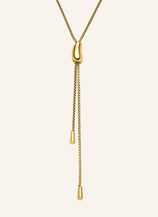 s.Oliver S.Oliver Halskette Aus Edelstahl gold