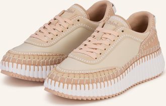 Chlo&eacute; Sneaker Nama beige