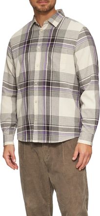 s.Oliver Regular Fit: Strukturiertes Karohemd mit Brusttasche