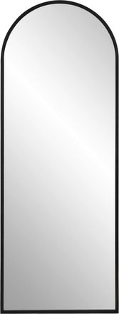 Landscape Wandspiegel, Schwarz, Metall, Glas, Holzwerkstoff, 70x185x3 cm, Reach, Bsci, Spiegel, Wandspiegel