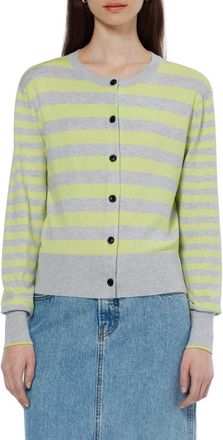 Scotch & Soda Crew Neck Relaxed Cardigan