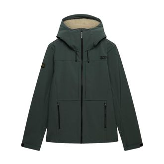 Superdry Hood Borg Trekker Jacke - - Jackets - Herren - Gr&uuml;n - M