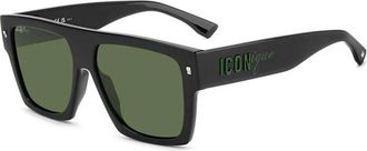 Dsquared2 unisex, Accessoires, Noir, Taille: 58 MM 7Zj/Qt Lunettes de soleil