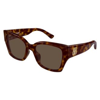 Balenciaga Bb0474S Sonnenbrille - - Accessories - unisex - Braun - 55 MM
