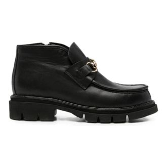 Sergio Moretti Stiefeletten mit Horsebit-Detail - - Shoes - Damen - Schwarzk - 38 EU