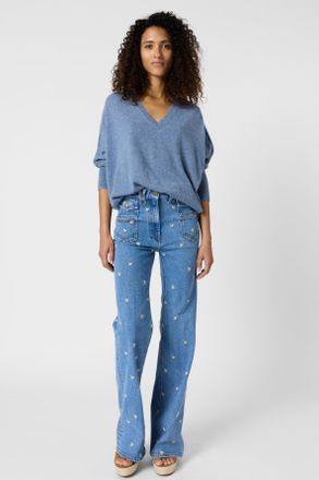 Gerard Darel Pull oversize en cachemire - JOURDAN - Indigo