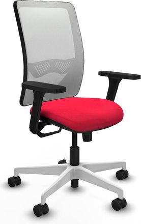 Piqueras y Crespo Neigbarer Schreibtischstuhl Zulema mit 3D-Armlehnen, h&ouml;henverstellbare Lendenwirbelst&uuml;tze, ausgestattet mit 3-fach verstellbarem Sincro und Schneidesc