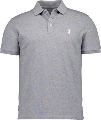 Polo Ralph Lauren Herren Polo-Shirt grau Slim Fit