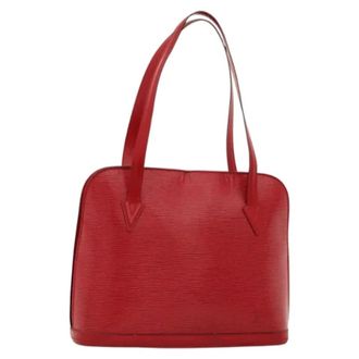 Louis Vuitton Pre-owned Cuir sacs-louis-vuitton - Femme - Pre-owned - Rouge - Taille: ONE Size