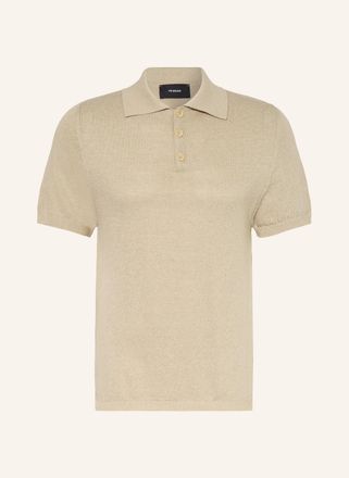 IM BRIAN Im Brian Strick-Poloshirt beige