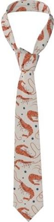 Generic Cravates Homme Crevettes De Mer Flottantes Classique Cravates &Eacute;l&eacute;gant Cravate Pour Hommes Pour C&eacute;l&eacute;brations L&Eacute;cole Accessoires