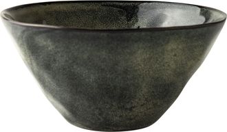 Dutch Rose Organic Schüssel 14 cm grün Steingut