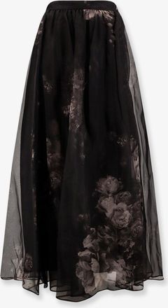 Zimmermann Hypnotic Maxi Skirt silk long skirt - ZIMMERMANN - gender_Woman