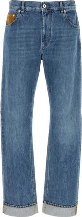 Bottega Veneta Homme, Jeans, Bleu, Taille: M Jean en denim de coton d&eacute;lav&eacute;