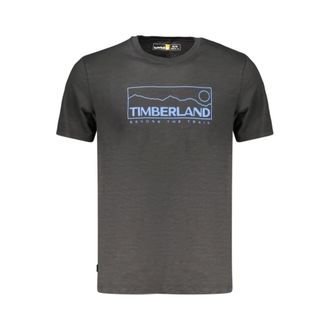 Timberland Homme, Tops, Noir, Taille: M Cotton T-Shirt