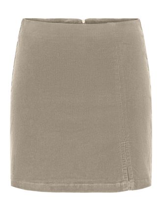 Only Onlflora Hw Cord Short Slit Skirt PNT