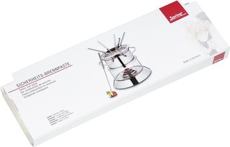 Spring 2493028000 Fire Brennpaste 3-er Riegel, 3X 80 g, Edelstahl, Silber, 2,2 x 9 x 27,2 cm (3)