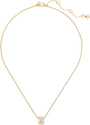 Kate Spade New York MOLTEN GLASS HALSKETTE Klar/Gold