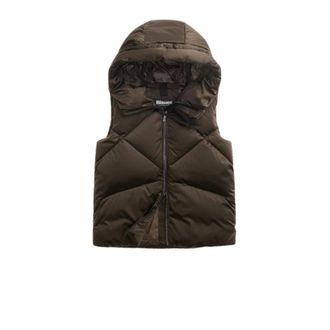 Blauer Readville Vest - - Jackets - Damen - Braun - S