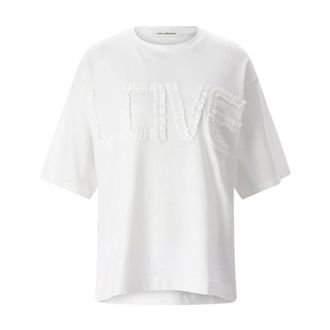 Lareida Femme, Tops, Blanc, Taille: 42 FR T-Chemises