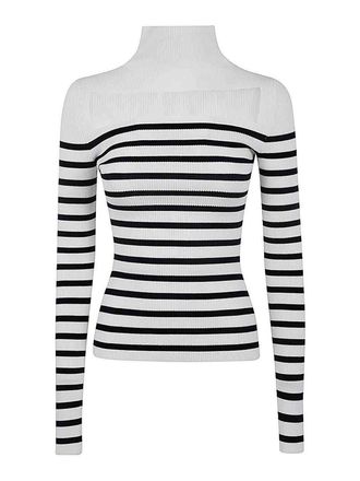 Jean Paul Gaultier Pull Col Rond - Blanc