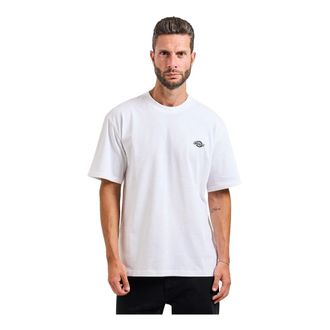 Dickies Homme, Tops, Blanc, Taille: 2XL T-shirt &agrave; col rond
