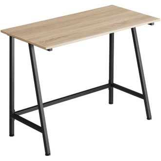 TecTake Tectake - Bureau style industriel Pieds en plastique r&eacute;glables en hauteur