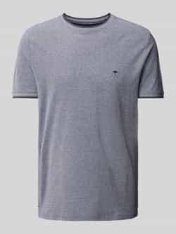 Fynch-Hatton T-Shirt mit Label-Stitching