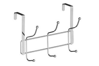 Premier Housewares Hook Over Door Hanger - Chrome