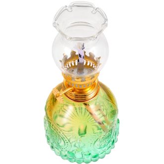 Aboofan Glas &Ouml;llampe Petroleumlampe Windgesch&uuml;tzt f&uuml;r Innenbereich und Au&szlig;enbereich mit Einfachem Nachf&uuml;llsystem f&uuml;r Wohnzimmer und Hochzeitsdeko