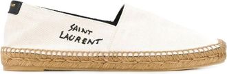 Saint Laurent Espadrilles - Flat Shoes Beige - Gr. 35,5 (EU) - in Beige - f&uuml;r Damen