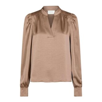 Neo Noir Blusen & Hemden - - Blouses & Shirts - Damen - Braun - 2XL