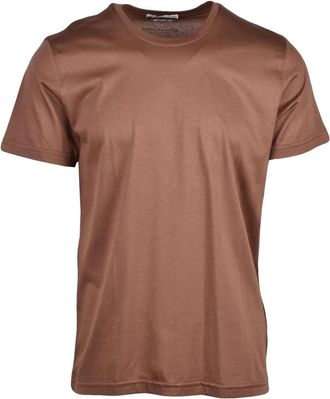 Daniele Alessandrini Homme, Tops, Brun, Taille: 2XL T-Shirt
