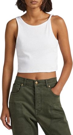 Pepe Jeans London Damen Anastasia T Shirt, Weiß (Weiß), L EU