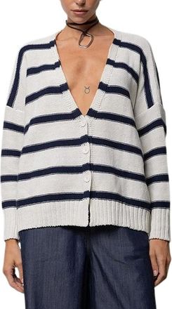 Kaos Kaos, Femme, Pulls, Gris, Taille: 40 FR Cardigans