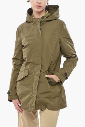 Woolrich Lightweight Jacket SUMMER in Solid Color with Hidden Placket size M