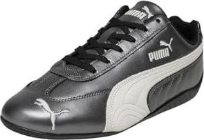 Puma Puma Speedcat Baskets métalliques unisexes pour adulte, Noir-blanc chaud, 40.5 EU