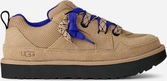 UGG Lo Lowmel f&uuml;r Herren in Beige, Gr&ouml;&szlig;e Wildleder/Recycelte Materialien/Textil