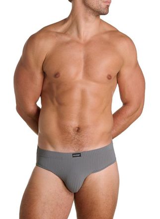 Bruno Banani Herren Unterw&auml;sche grau Mikrofaser/Funktion unifarben