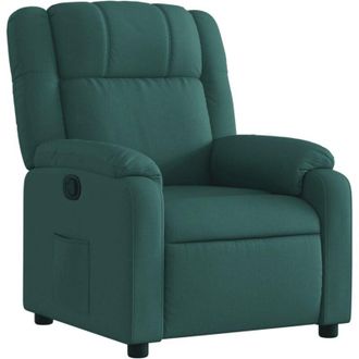 vidaXL Relaxsessel Dunkelgr&uuml;n Stoff - Vidaxl