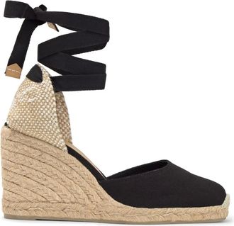 Castaner Femme, Chaussures, Noir, Taille: 35 EU Carina Wedge Espadrille